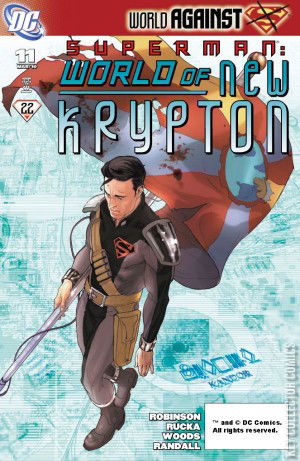 Superman: World of New Krypton #11 Variant Published Januar