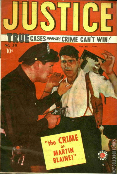 Justice Comics #16 Published August 1949 | Key Collecto