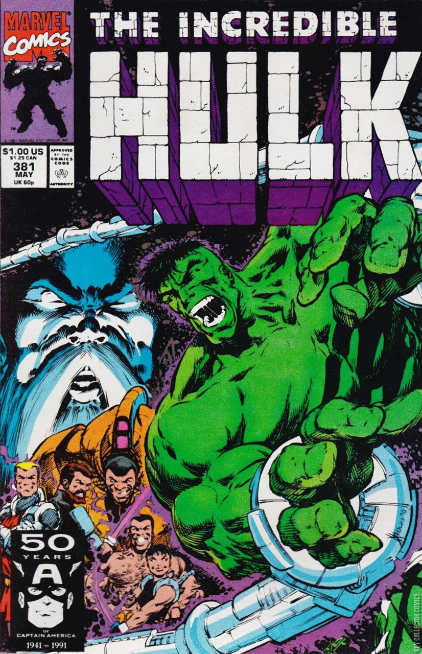 Incredible Hulk #381 Published May 1991 | Key Collector