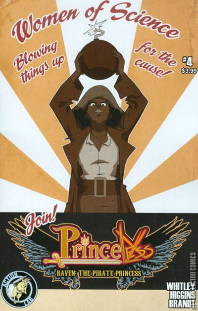 Princeless: Raven the Pirate Princess #4 Variant Published