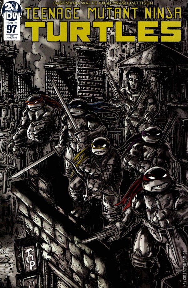 Teenage Mutant Ninja Turtles #97 Exclusive Published August