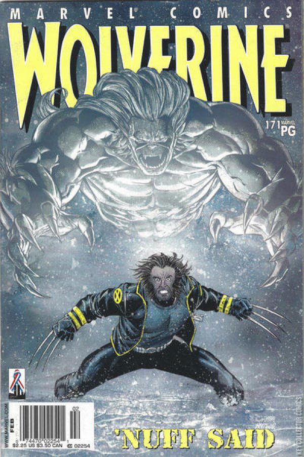 Wolverine #171 Newsstand Published February 2002 | Key