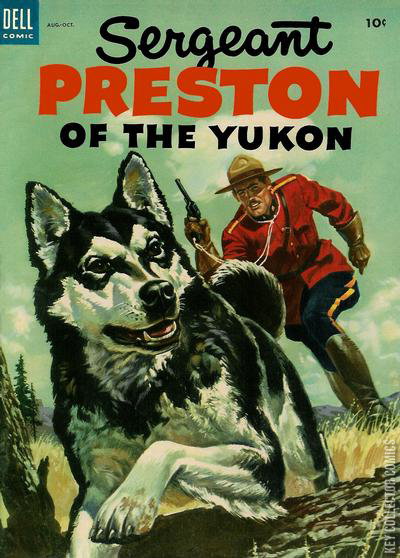 Sergeant Preston of the Yukon #8 Published October 1953