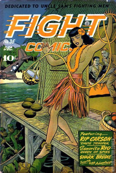 Fight Comics #35 Published December 1944 | Key Collecto