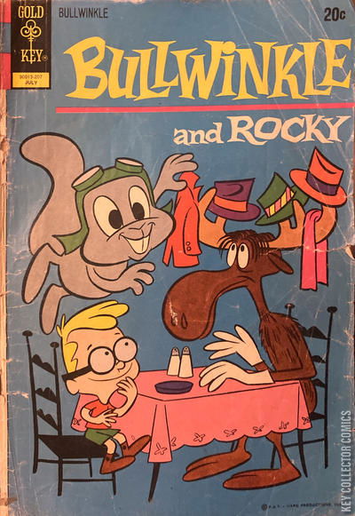 Bullwinkle #4 Price Variant Published July 1972 | Key