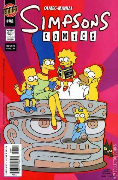 Simpsons Comics #98 Published September 2004 | Key Coll