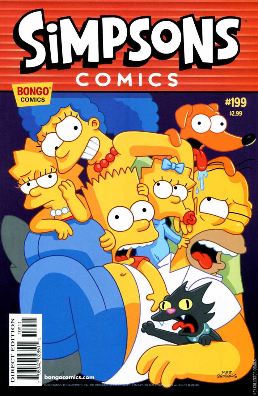 Simpsons Comics #199 Published February 2013 | Key Coll