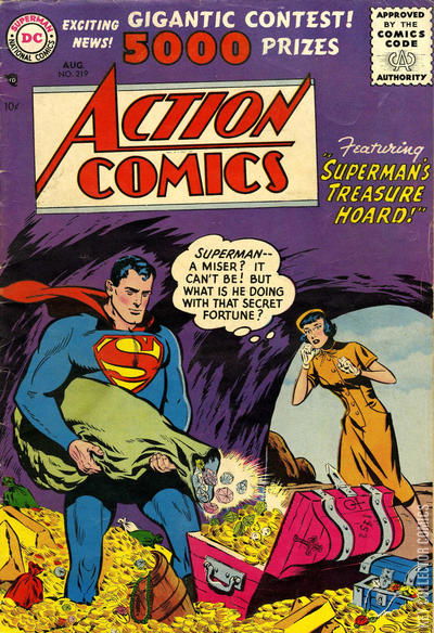 Action Comics #219 Published June 1956 | Key Collector