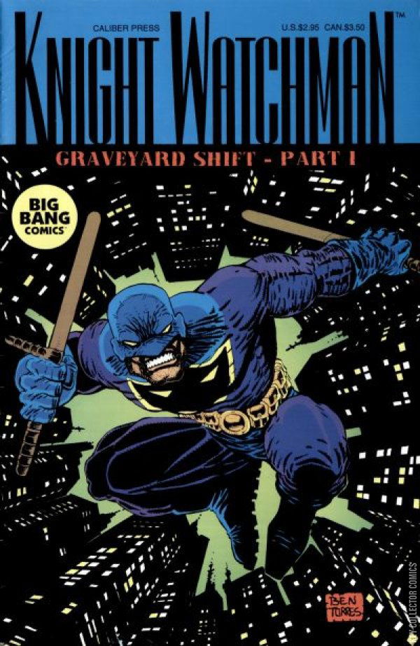Knight Watchman: Graveyard Shift by Caliber | Key Collector Comics