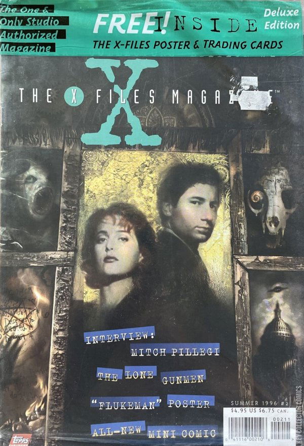 The X-Files Magazine #2 Published June 1996 | Key Colle