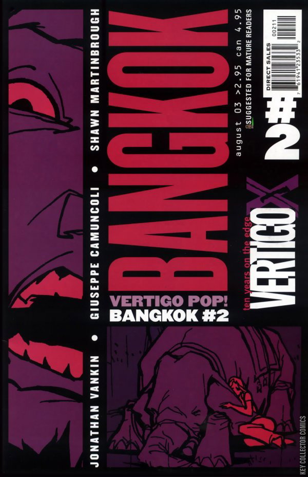 Vertigo Pop! Bangkok #2 Published August 2003 | Key Col