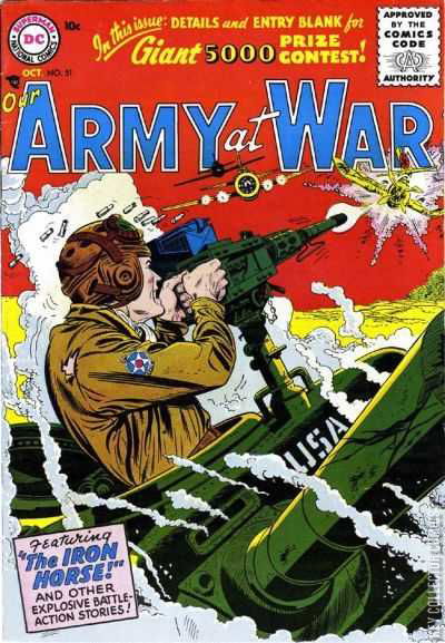 Our Army at War #51 Published October 1956 | Key Collec