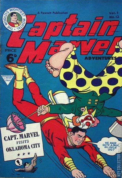 Captain Marvel #12 UK Edition Published January 1953