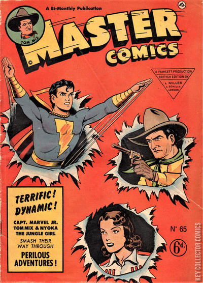 Master Comics #65 UK Edition Published January 1951