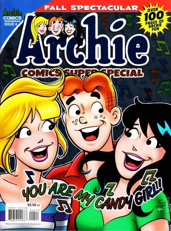 Archie Comics Super Special #4 Published October 2013