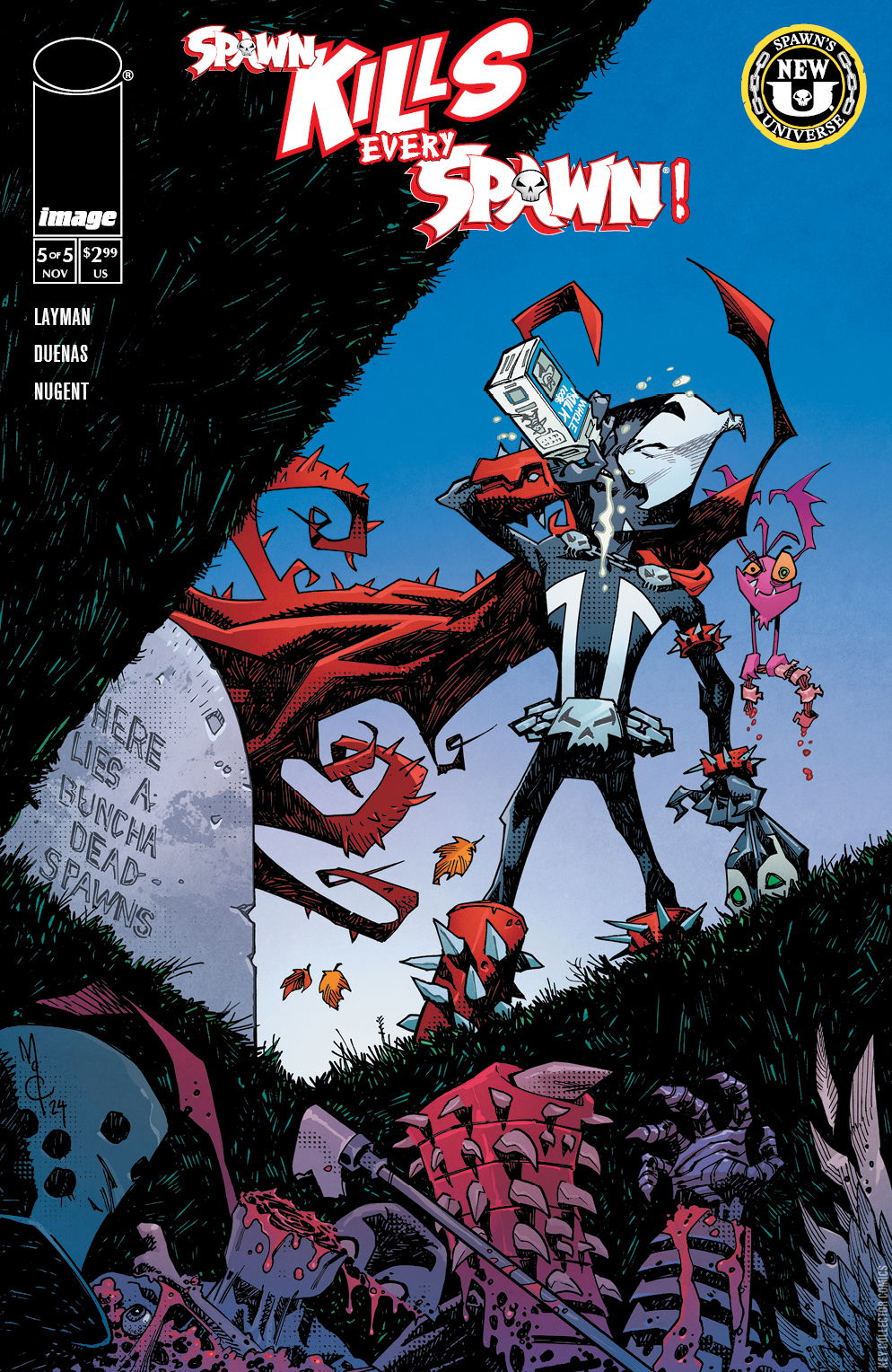 Spawn Kills Every Spawn #5 Variant Published December