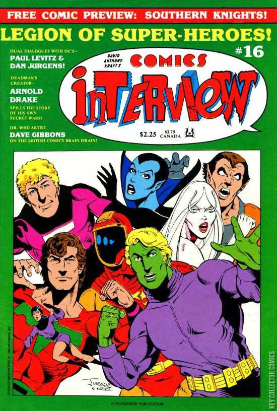 Comics Interview #16 Published October 1984 | Key Colle