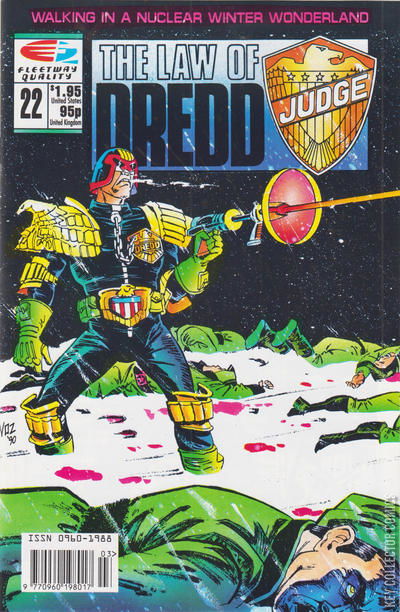 The Law of Dredd #22 Published April 1991 | Key Collect