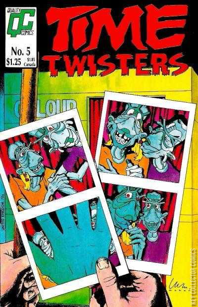 Time Twisters #5 Published January 1988 | Key Collector