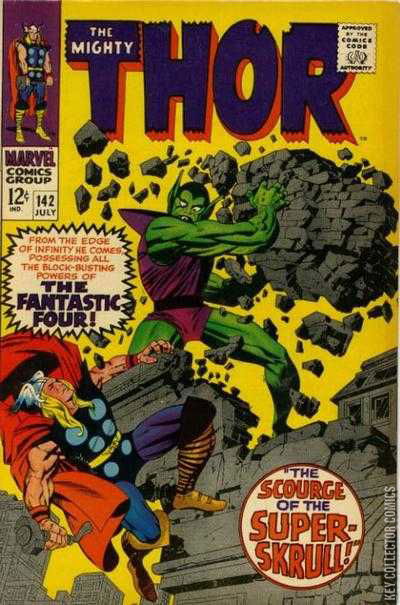 Thor #142 Published July 1967 | Key Collector Comics