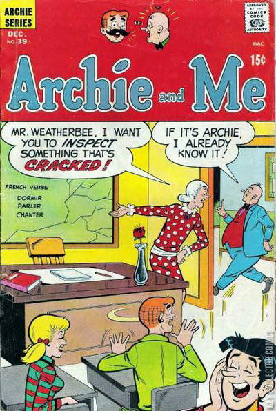 Archie & Me #39 Published December 1970 | Key Collector