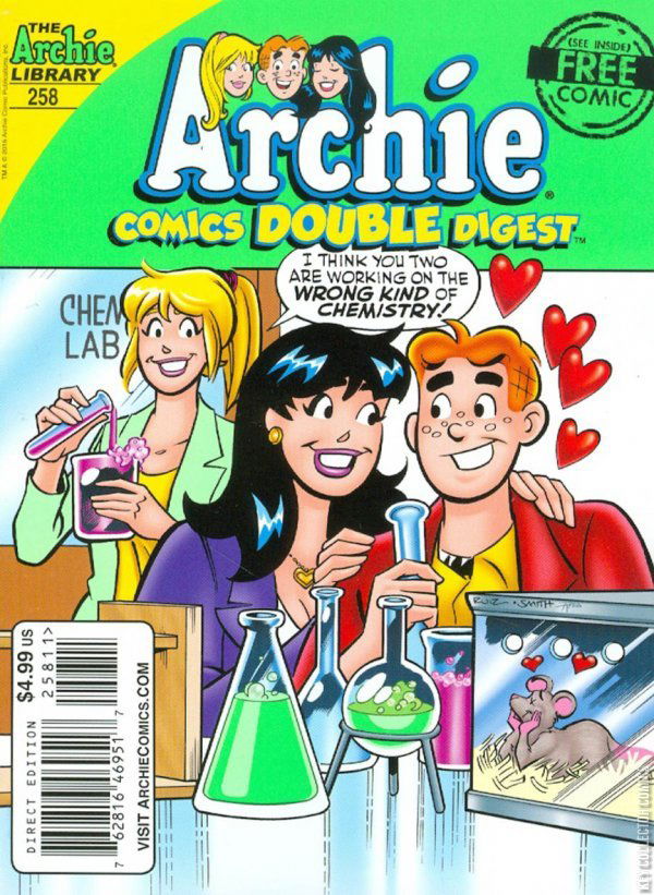 Archie Double Digest #258 Published February 2015 | Key