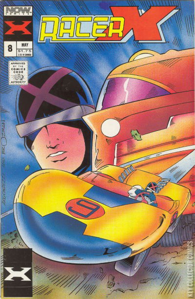 Racer X #8 Published May 1989 | Key Collector Comics
