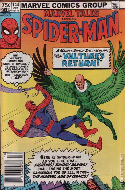 Marvel Tales #144 Canadian Published October 1982 | Ke