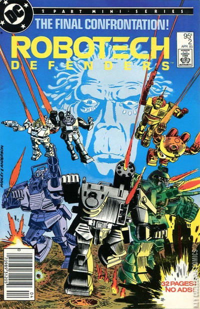 Robotech Defenders #2 Canadian Published April 1985