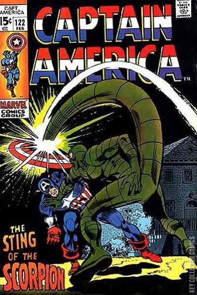 Captain America #122 Published November 1969 | Key Coll