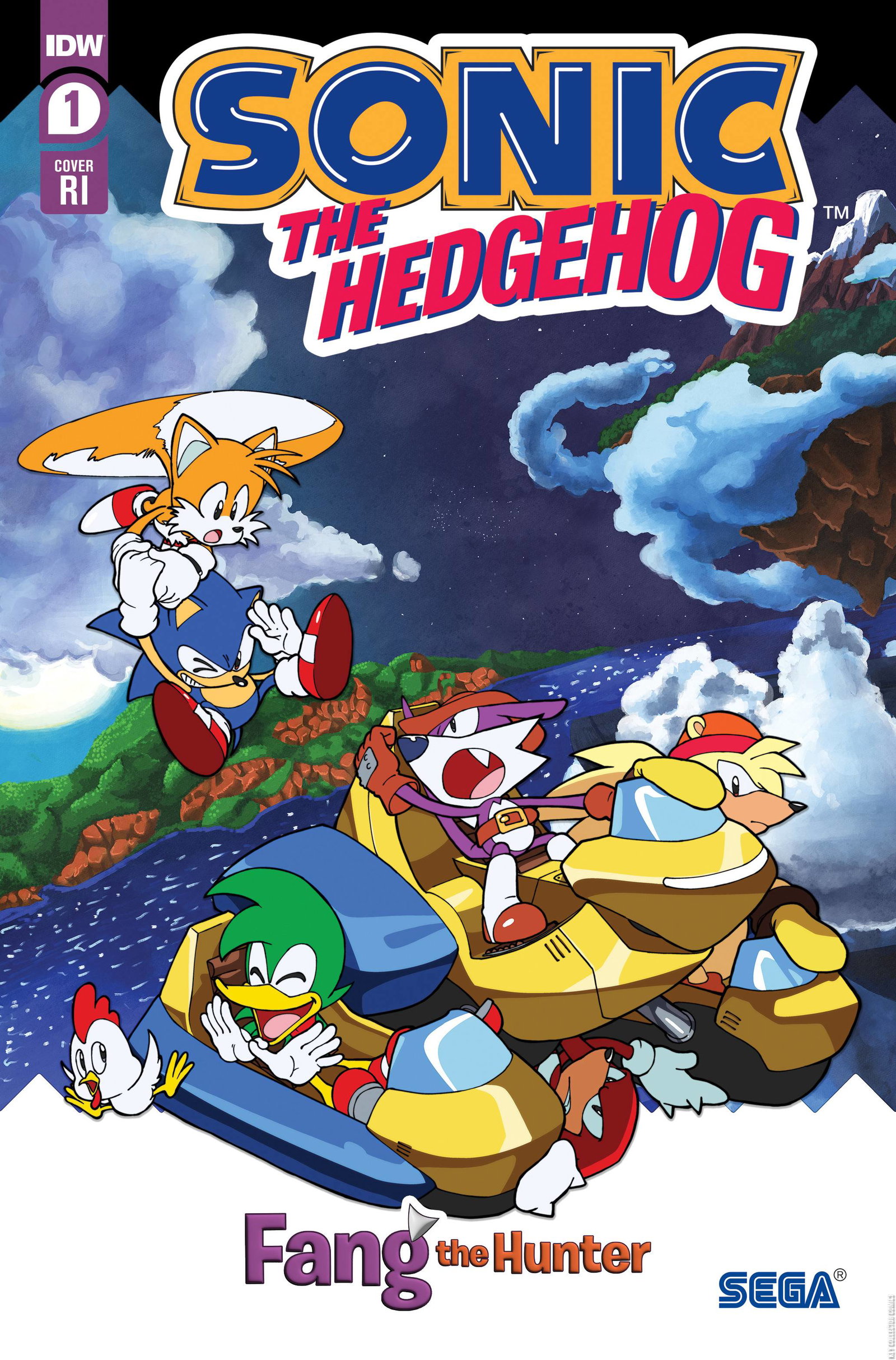 Sonic the Hedgehog: Fang the Hunter #1 Published January 20