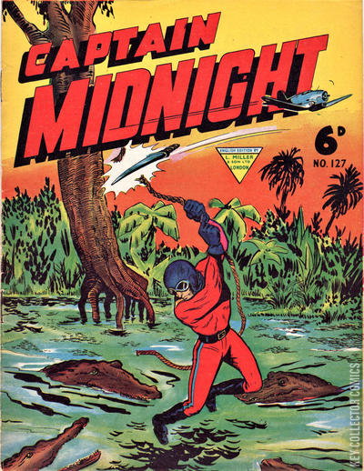 Captain Midnight #127 Published January 1950 | Key Col