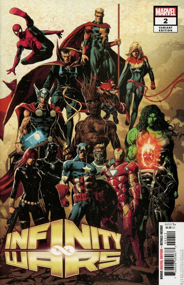 Infinity Wars #2 2nd Print Published August 2018 | Key