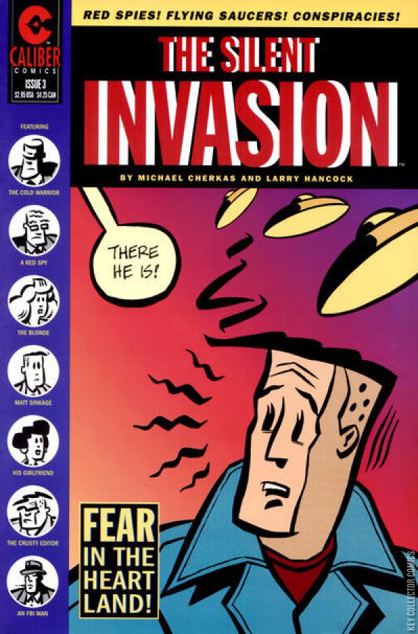 Silent Invasion #3 Published July 1996 | Key Collector Silent Invasion #3 Published July 1996 | Key Collector