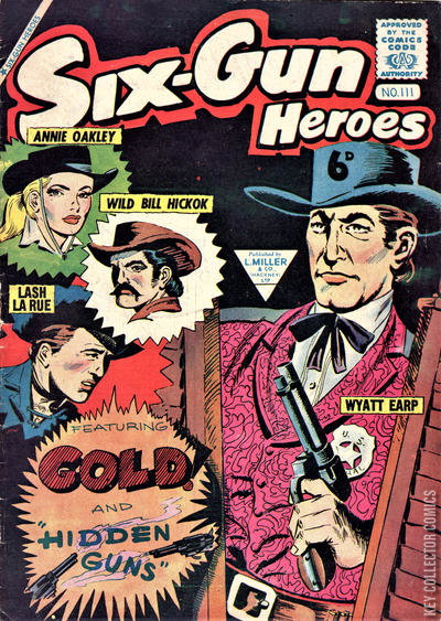 Six-Gun Heroes #111 Published January 1951 | Key Colle