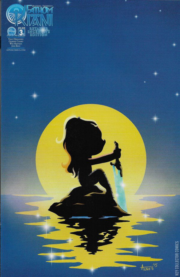 Fathom: Kiani #3 Variant Published April 2015 | Key Co