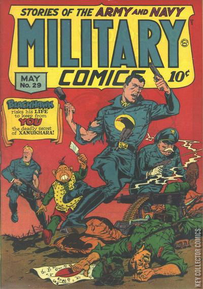 Military Comics #29 Published May 1944 | Key Collector