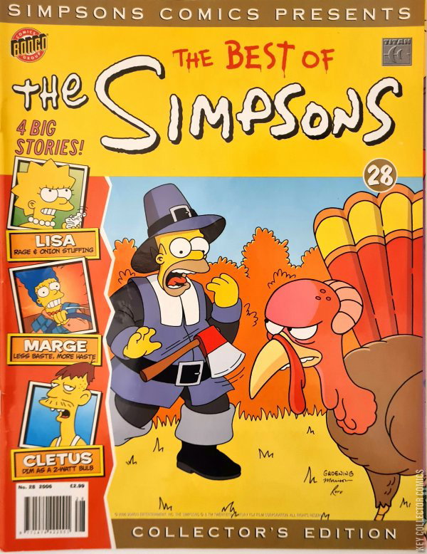 The Best of the Simpsons #28 Published March 2006 | Key