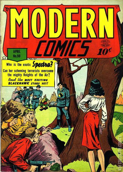 Modern Comics #96 Canadian Edition Published August 19