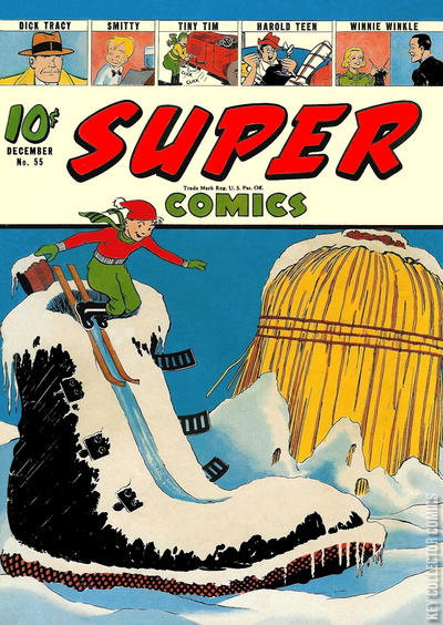 Super Comics #55 Published December 1942 | Key Collecto
