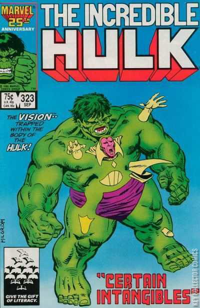 Incredible Hulk #323 Published September 1986 | Key Col