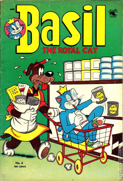 Basil #4 Published September 1953 | Key Collector Comics