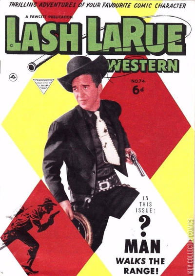 Lash LaRue Western #74 UK Edition Published January 19