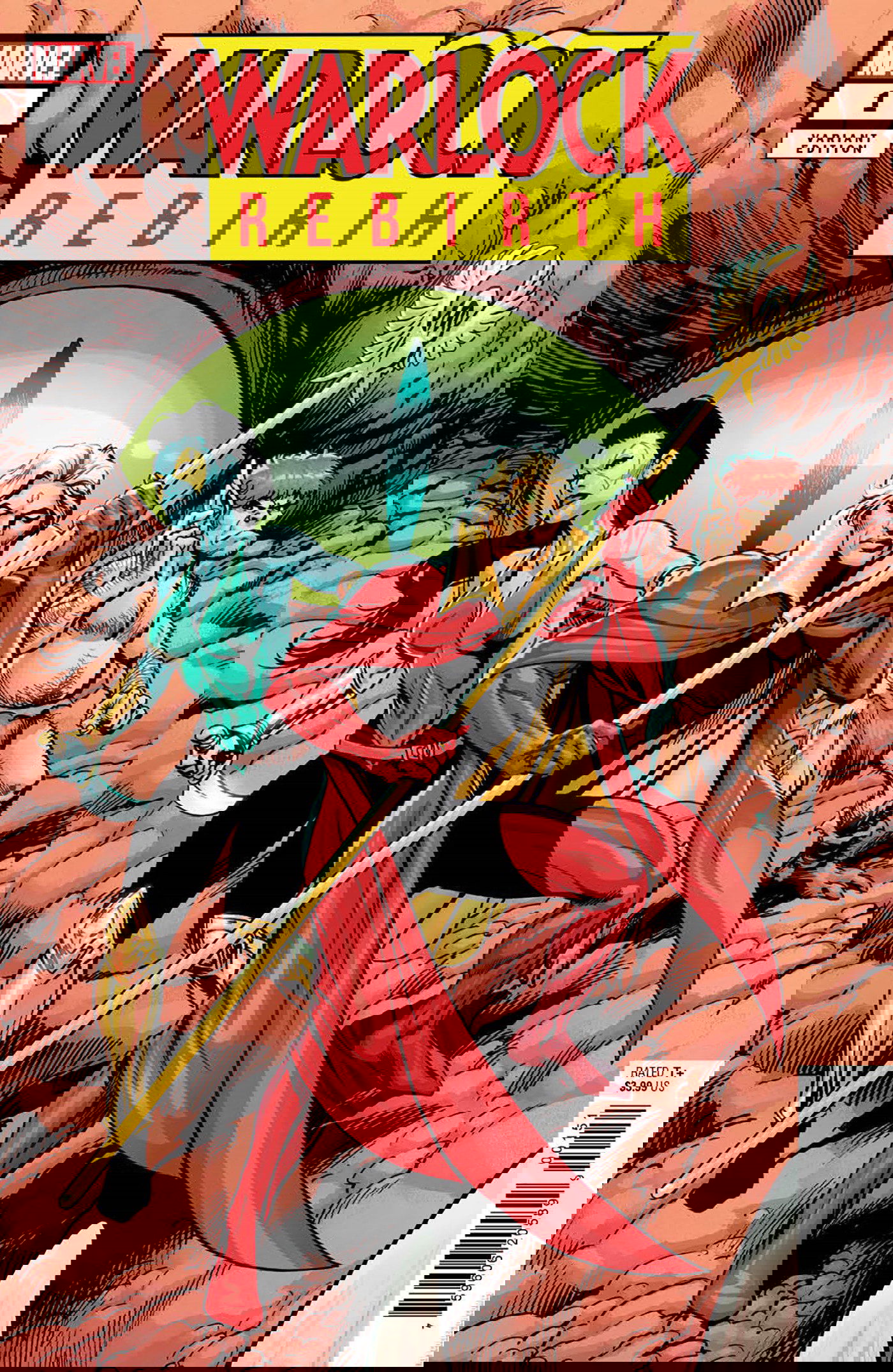 Warlock: Rebirth #1 Variant Published April 2023 | Key