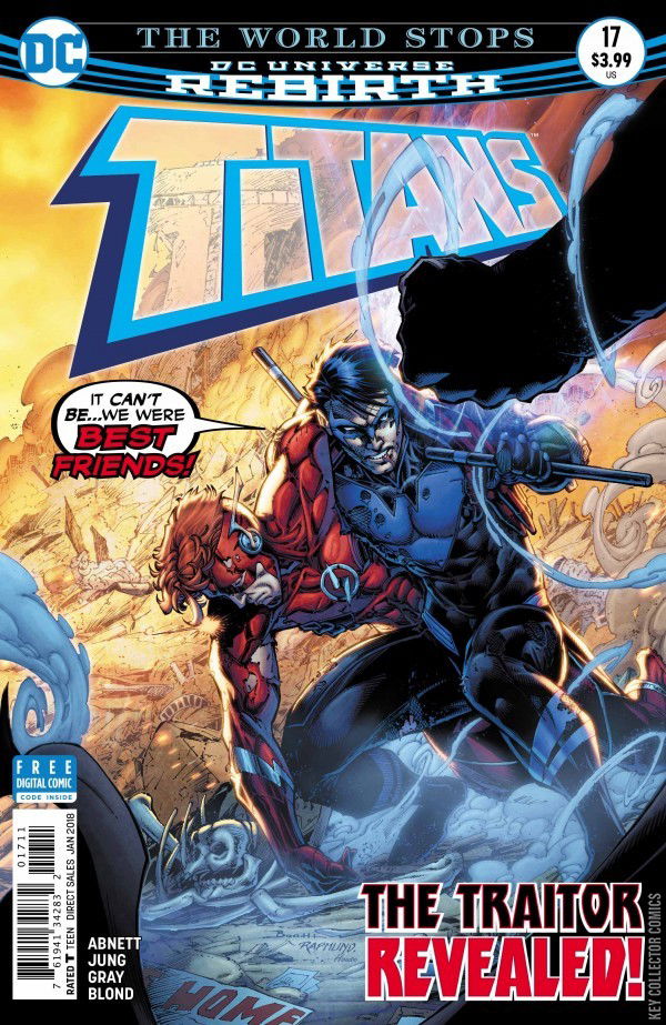 Titans #17 Published November 2017 | Key Collector Comics