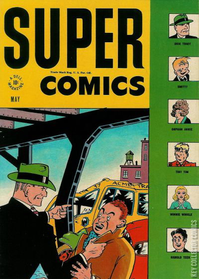 Super Comics #96 Published May 1946 | Key Collector Comics
