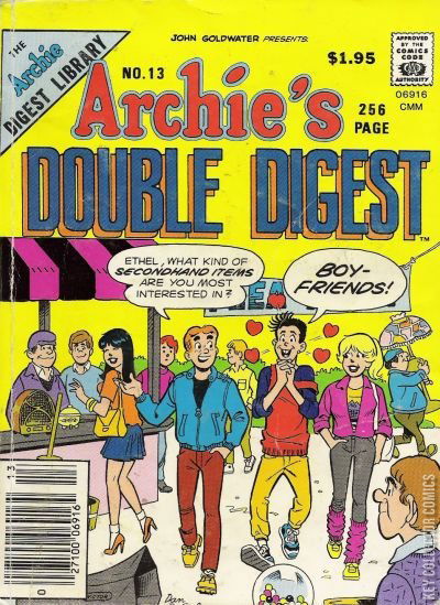 Archie Double Digest #13 Published November 1984 | Key