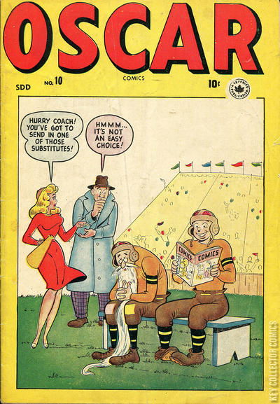 Oscar Comics #10 Canadian Edition Published January 19