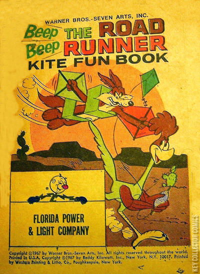 Beep Beep the Road Runner Kite Fun Book by Western | Key Collector Comics