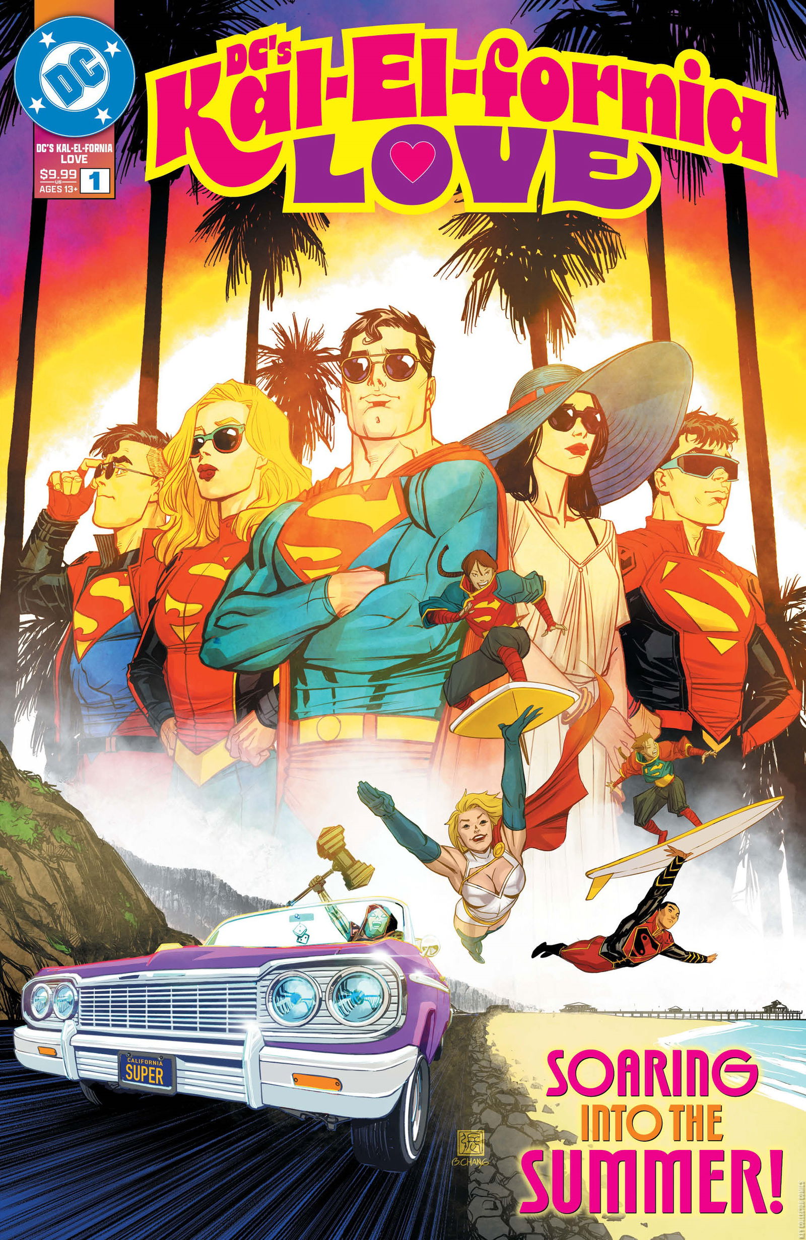 DC's Kal-El-fornia Love by DC | Key Collector Comics